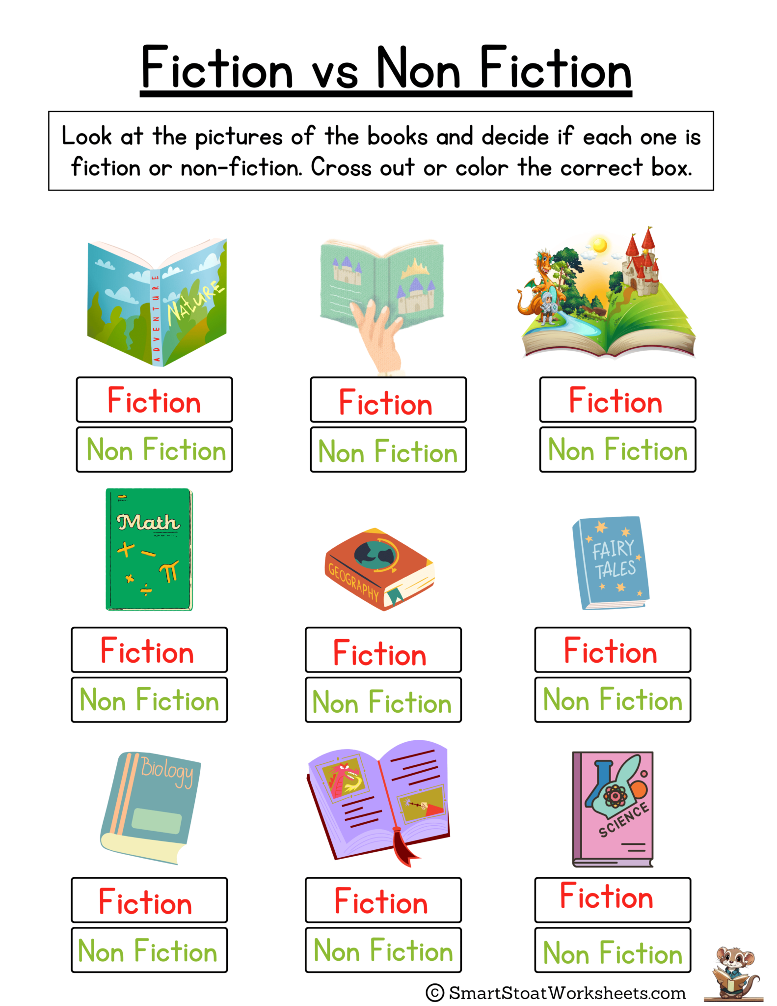 Kindergarten Reading Comprehension Sheets (Printables)