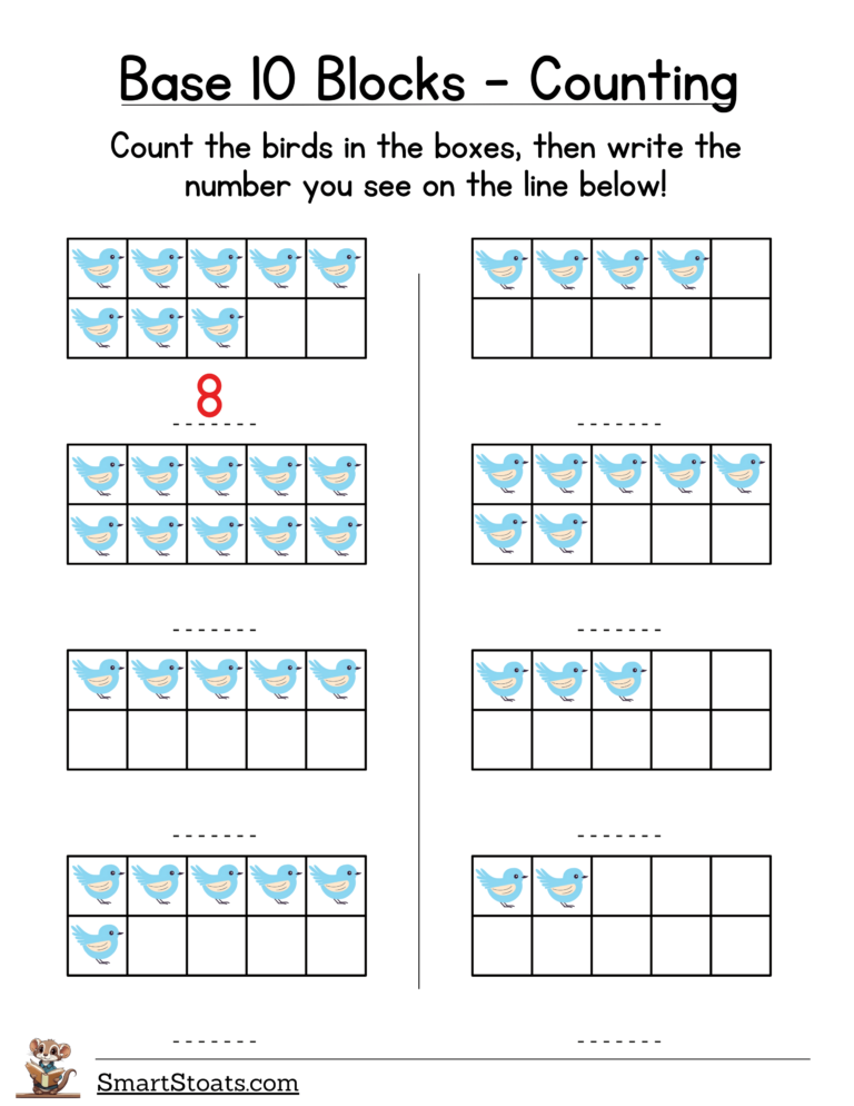 Counting with Ten Frames | Download Free PDF