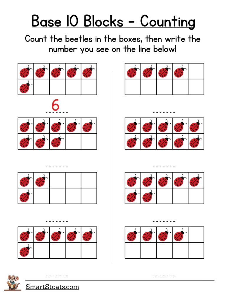 Counting with Ten Frames | Download Free PDF