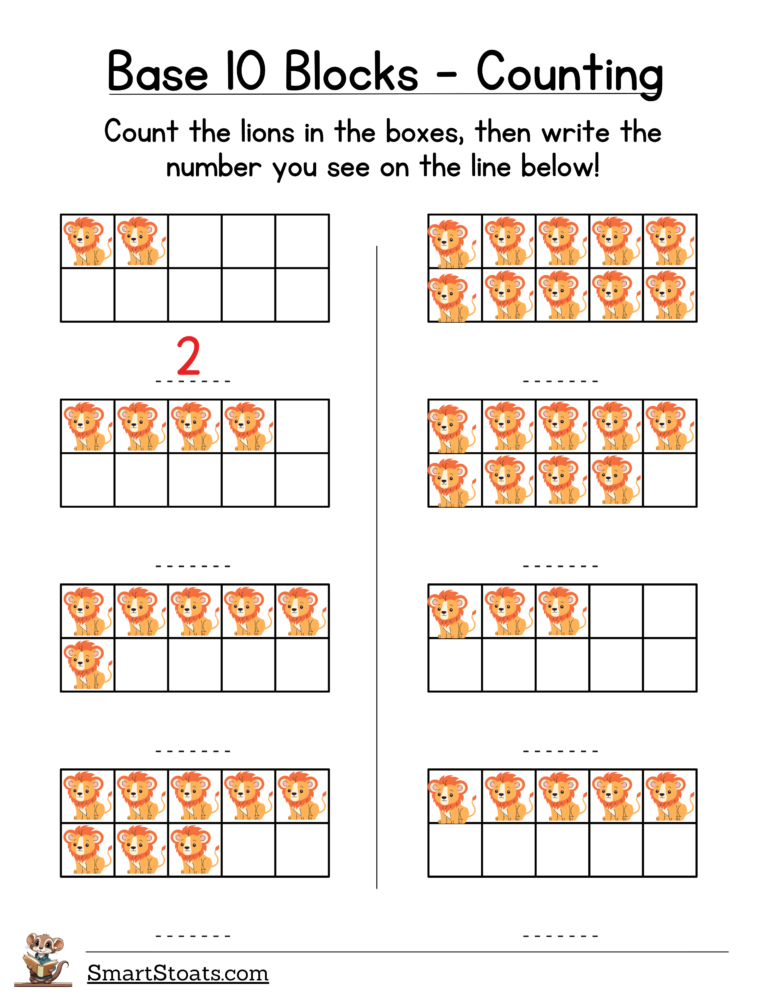 Counting with Ten Frames | Download Free PDF