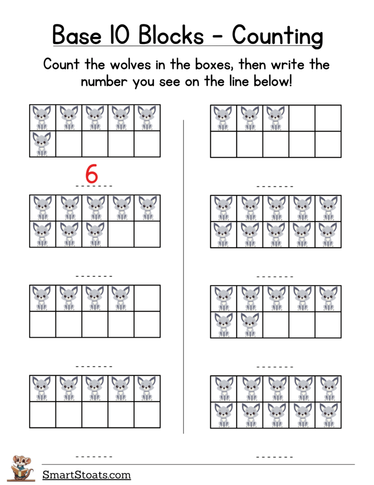 Counting with Ten Frames | Download Free PDF