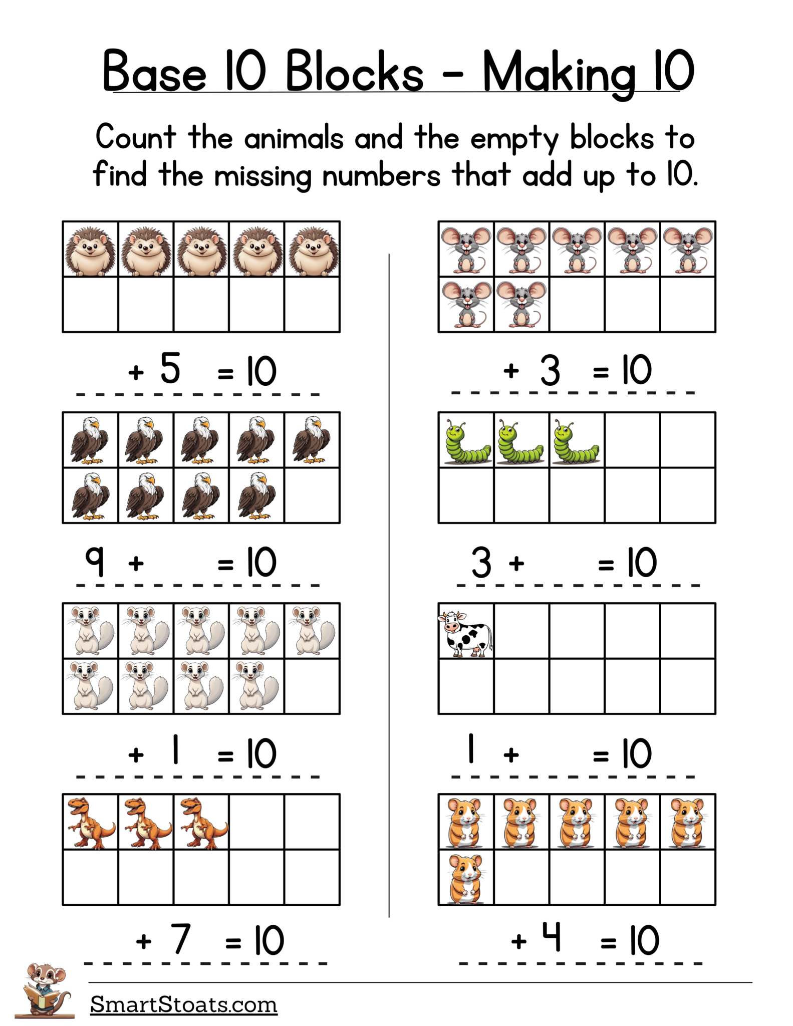 Make 10 Math Worksheets | Download Free PDF
