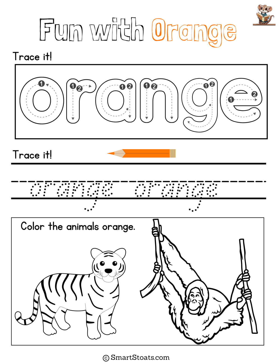Colors Worksheets for Kindergarten and Preschool