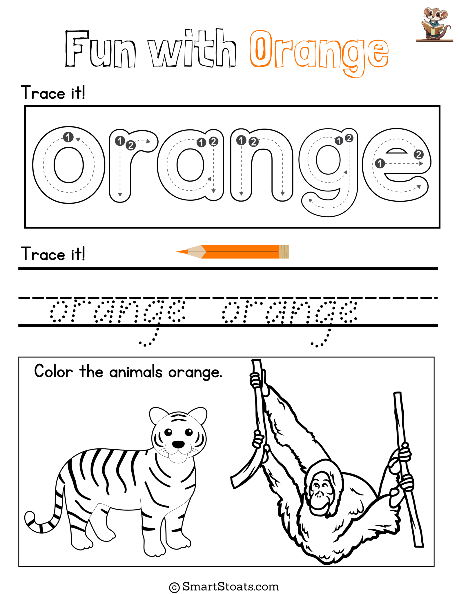 Colors Worksheets for Kindergarten and Preschool