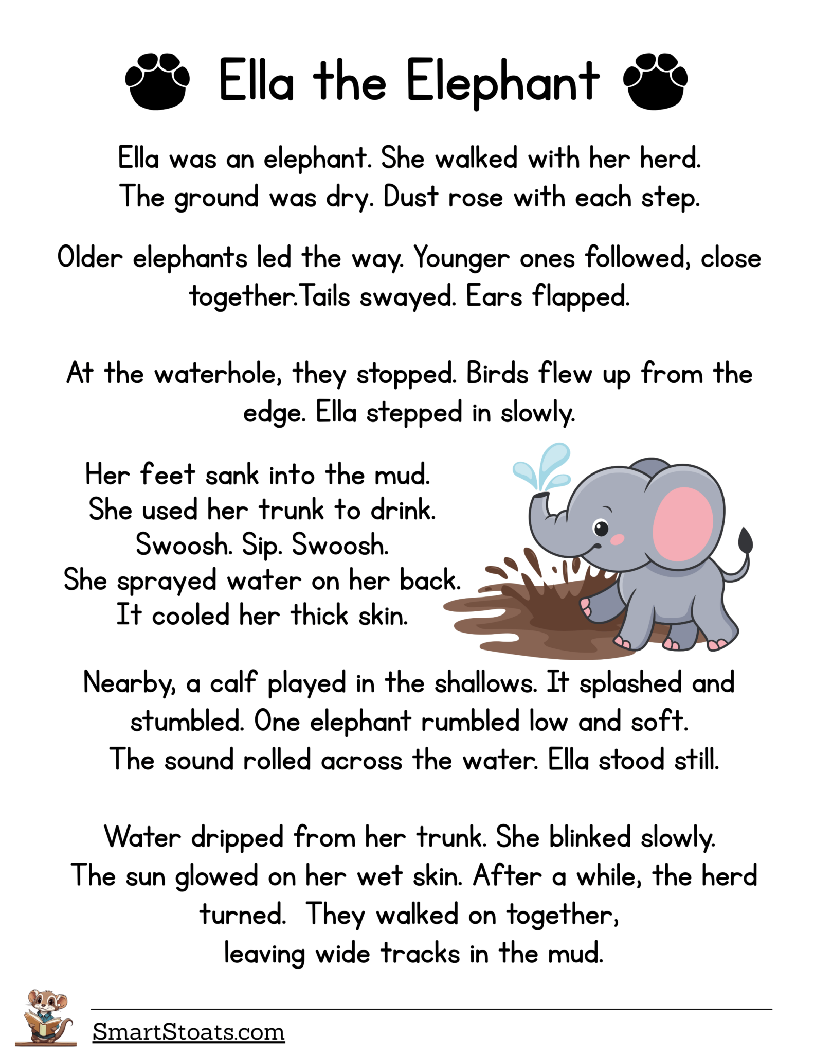 Short Stories for First Graders - 1st Grade Reading Worksheets